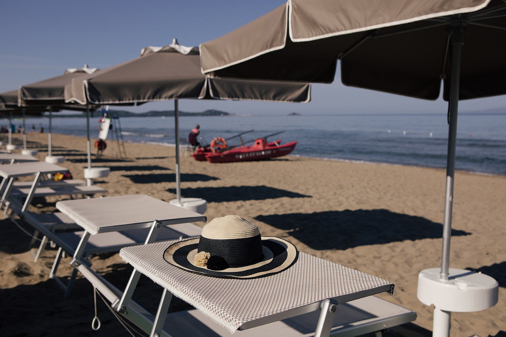 Spiaggia Bianca Toscana attrezzata Punta Ala - Camping PuntAla